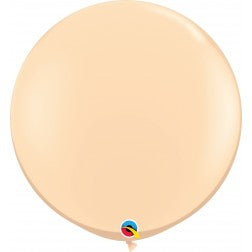 Jumbo helium inflated latex balloon - Blush - LolliLoot